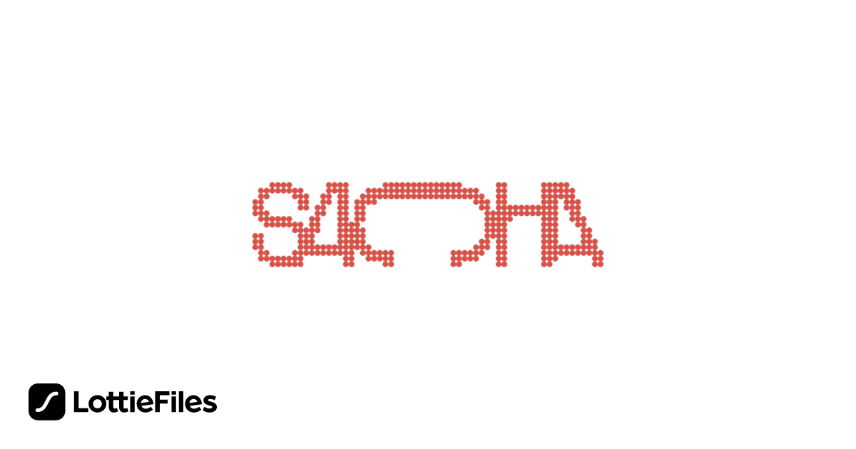 Free Animation logo Animation by Sacha | LottieFiles