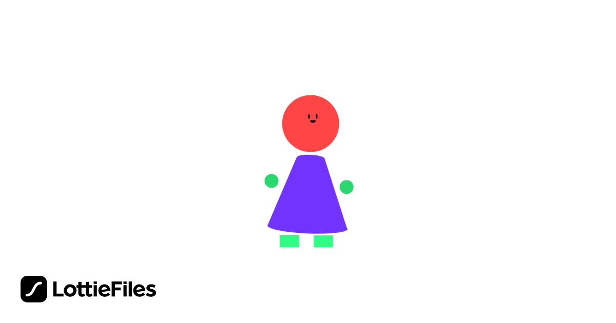 Free Shape morphing character Animation by LanaNguyen | LottieFiles