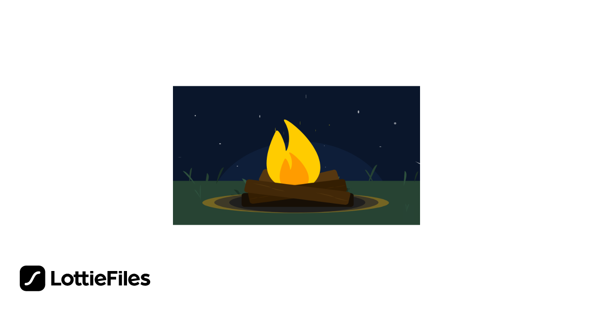 Free the campfire Animation by It's Kali | LottieFiles