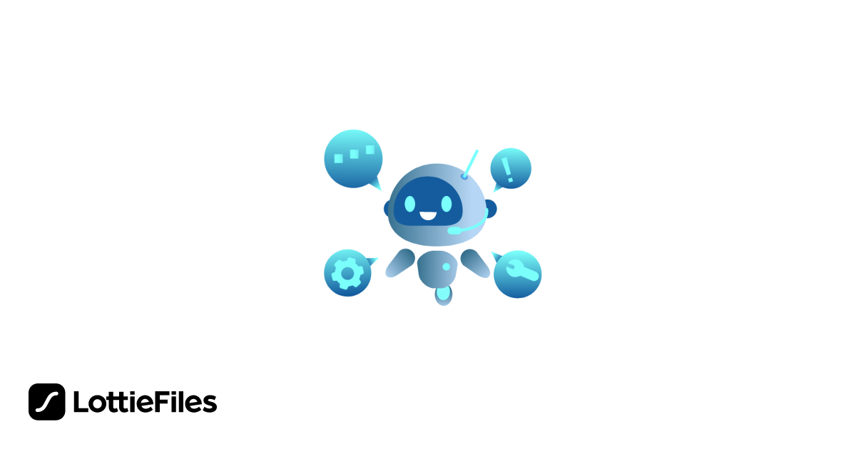 Free Live chatbot Animation by Abdul Latif | LottieFiles