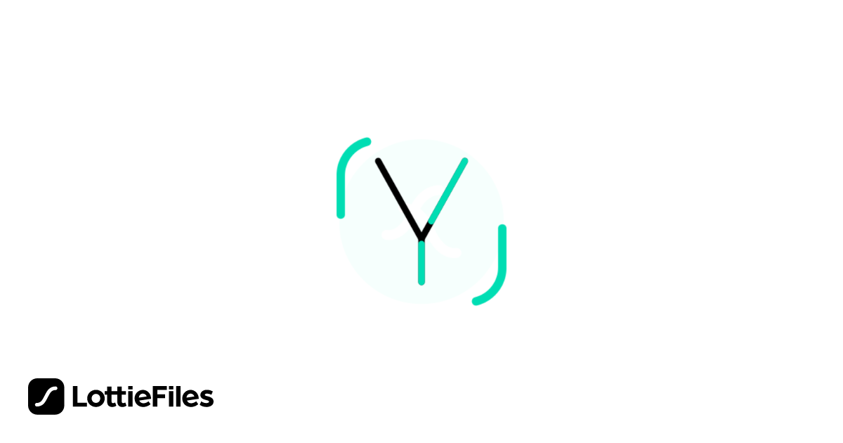 Free Y alphabet icon Lottie JSON animation Animation by Weblodge ...
