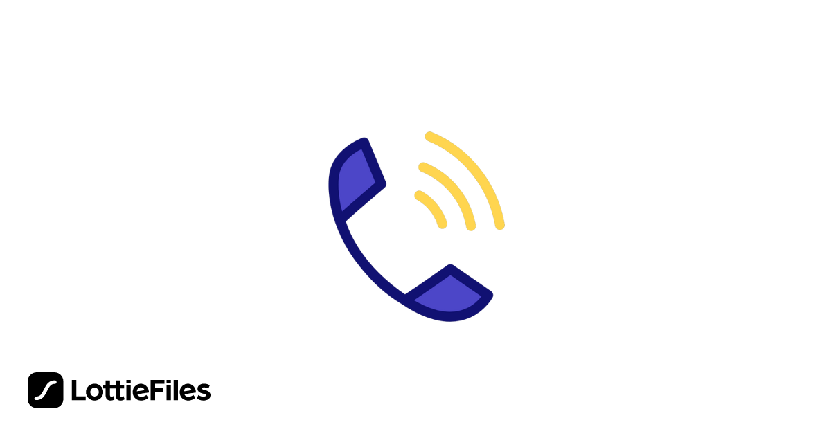 Free Calling Animation by Rishabh | LottieFiles