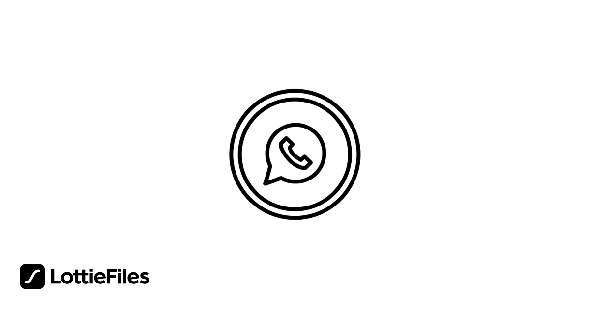 Free Whatsapp Animation by Priyanshu | LottieFiles