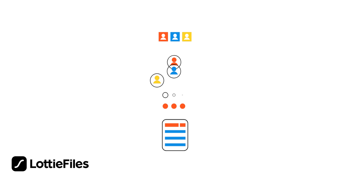 Free User task Lottie JSON animation Animation by Weblodge | LottieFiles