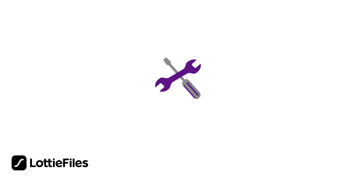 Free Screwdriver and Spanner Animation Animation by Splash Animation ...