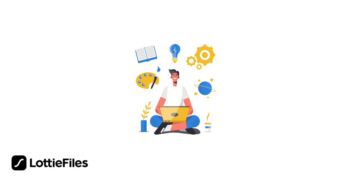 Free Peaceful at work Animation by Louis M | LottieFiles