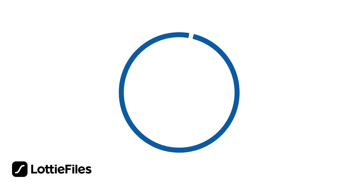 Free Big Blue Loader Animation by hadi alkhansa | LottieFiles