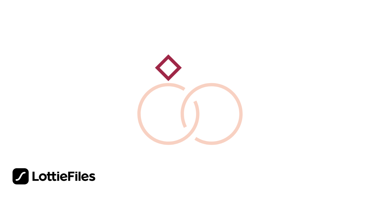 Free wedding bands Animation by Christoff Kruger | LottieFiles