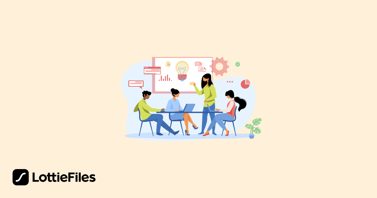 Free Business Team Animation by DCE | LottieFiles