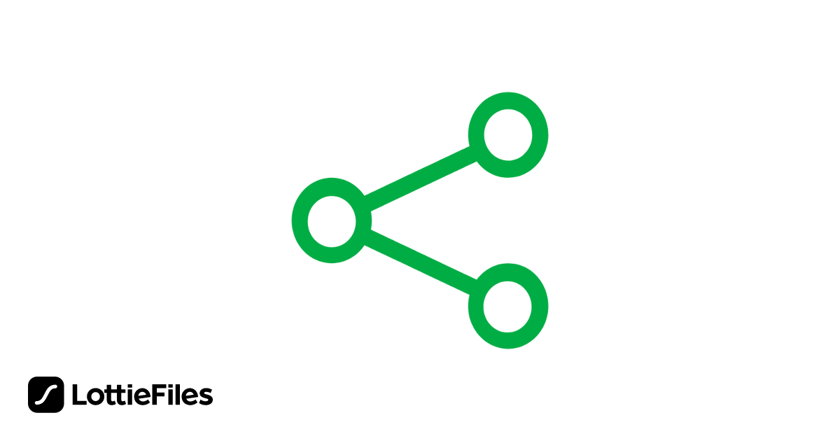 Free Share Icon Animation Animation by Steven Diller | LottieFiles