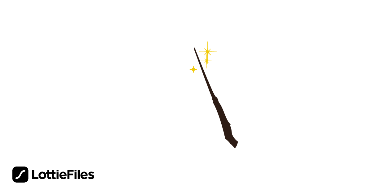 Free magic wand Animation by Chuang Kitty | LottieFiles