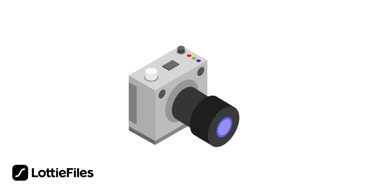 Free Camera Animation by gojo satoru | LottieFiles