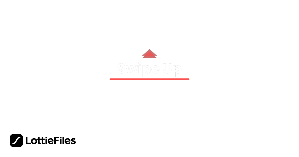 Free Swipe Up Animation by Uday Chodvadiya | LottieFiles