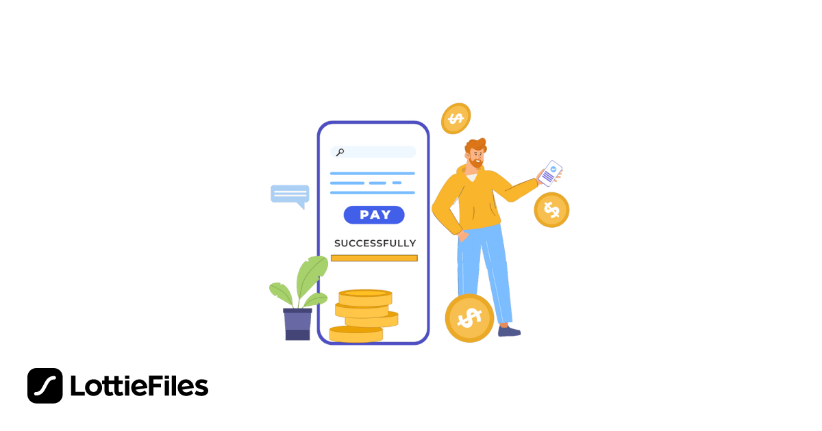 Free online money transfer Animation by Aniee | LottieFiles