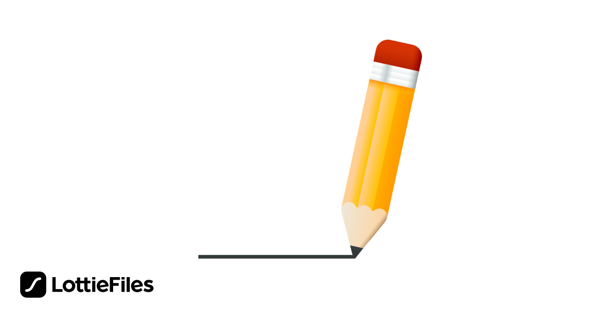 Free Drawing Pencil ( Edit ) Animation by Stefani Santa | LottieFiles