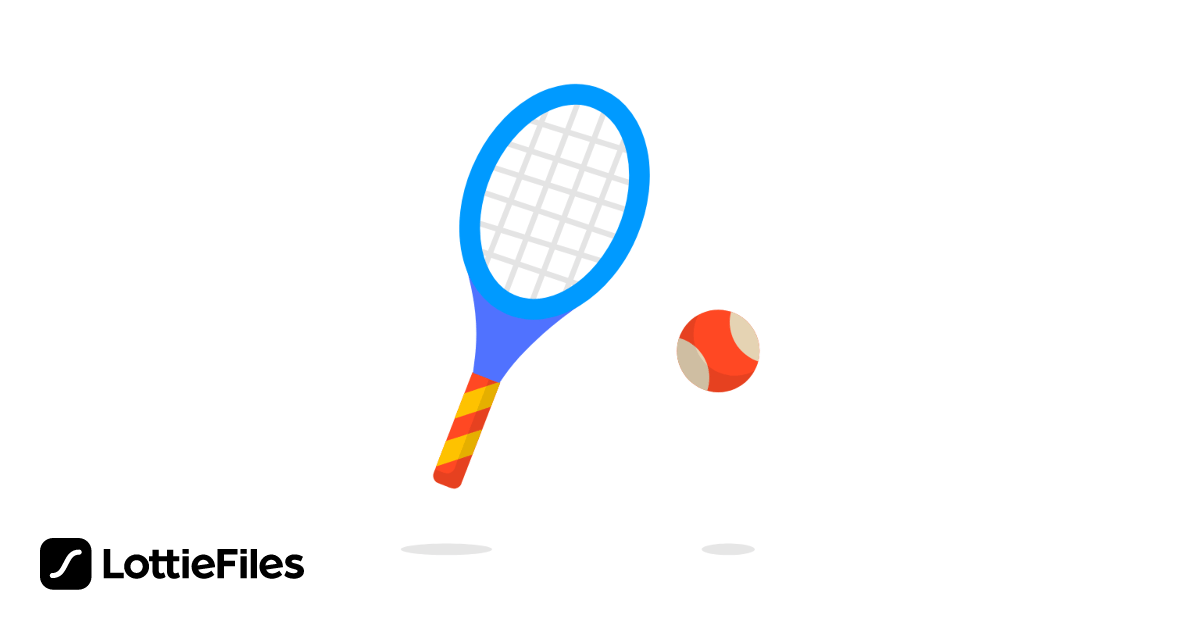 Free tennis racket with tennis ball Animation by MD Abdur Rahim ...