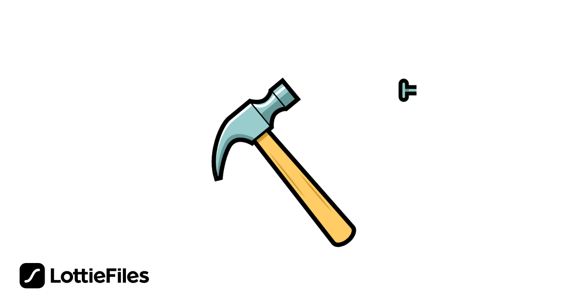 Free Hammer Animation by Fran GyG | LottieFiles