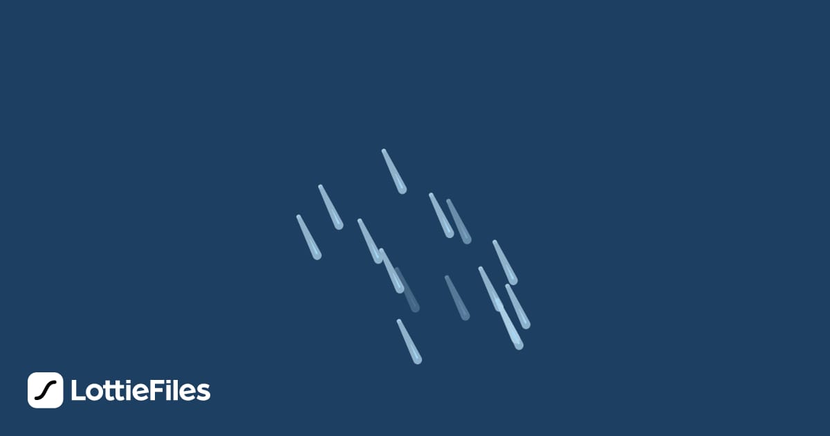 Free Raining 2 icon Lottie JSON animation Animation by Tinymotion ...