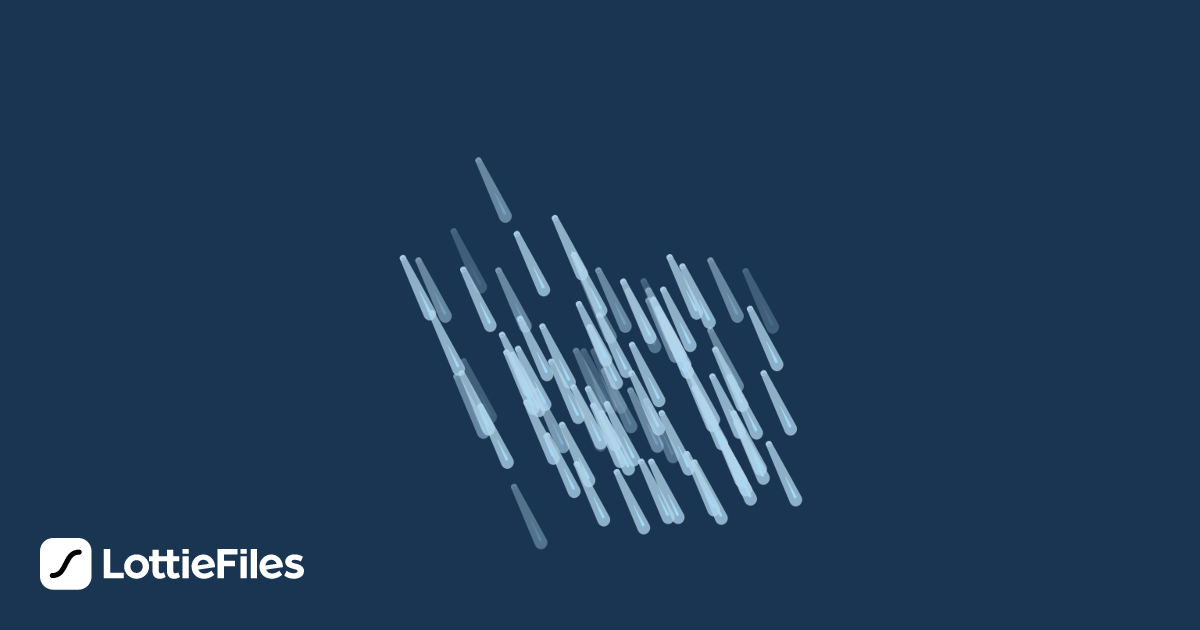 Free Raining 3 icon Lottie JSON animation Animation by Tinymotion ...