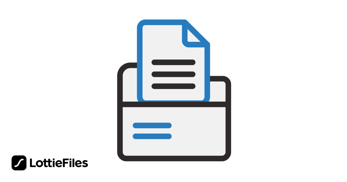 Free FILE Animation by BEARicons | LottieFiles