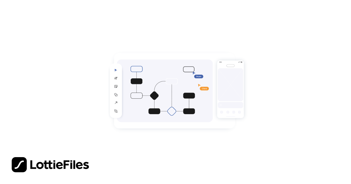 Free Mobile user flow Animation by Bojan Mitevski | LottieFiles