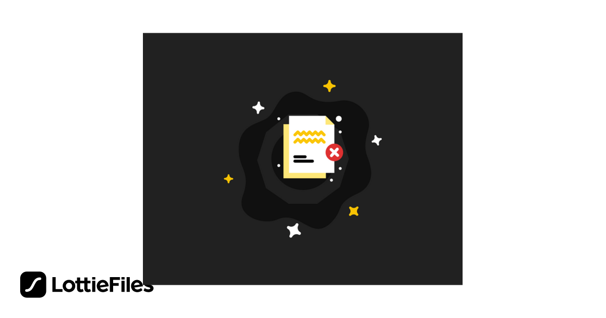 Free failed Animation by Darz Studio | LottieFiles