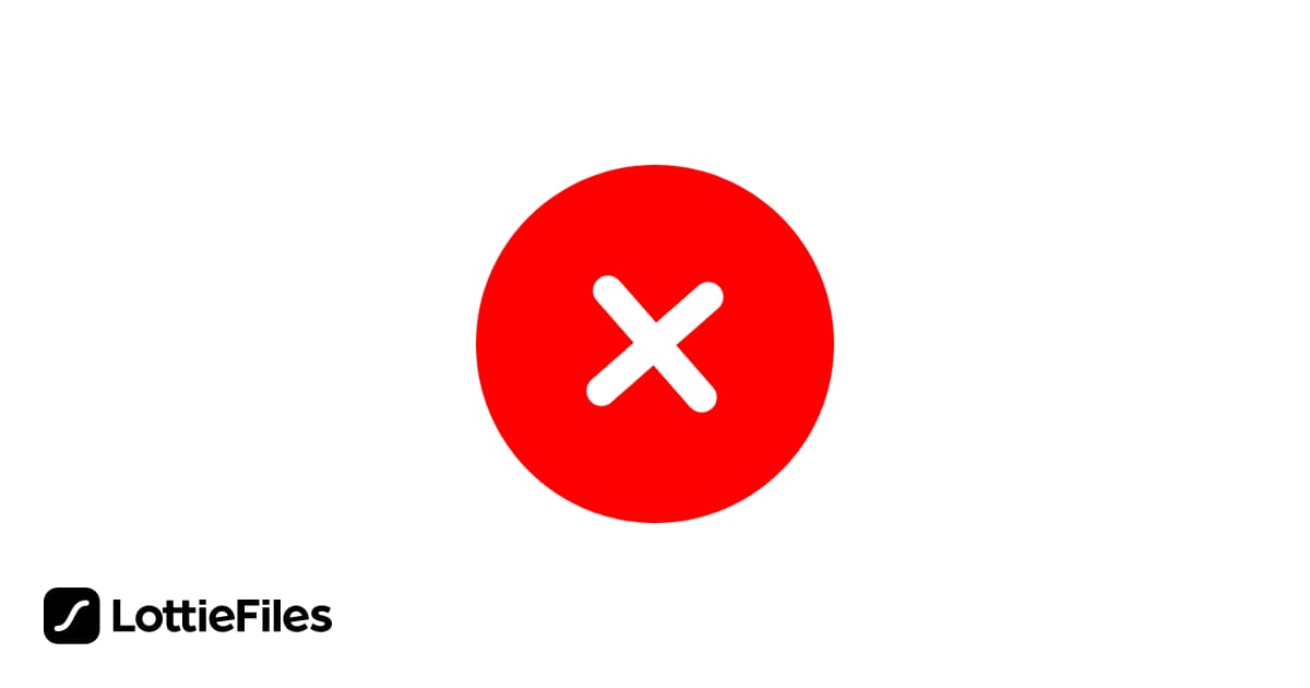 Free red cross Animation by Faraz | LottieFiles