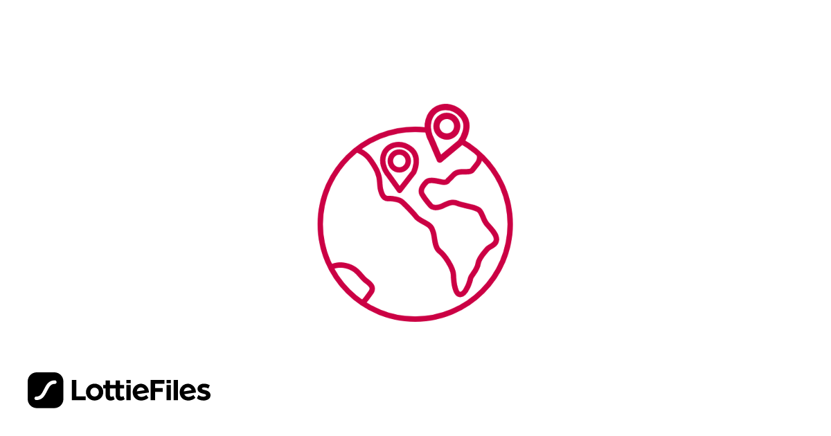 Free earth tag Animation by Monika | LottieFiles