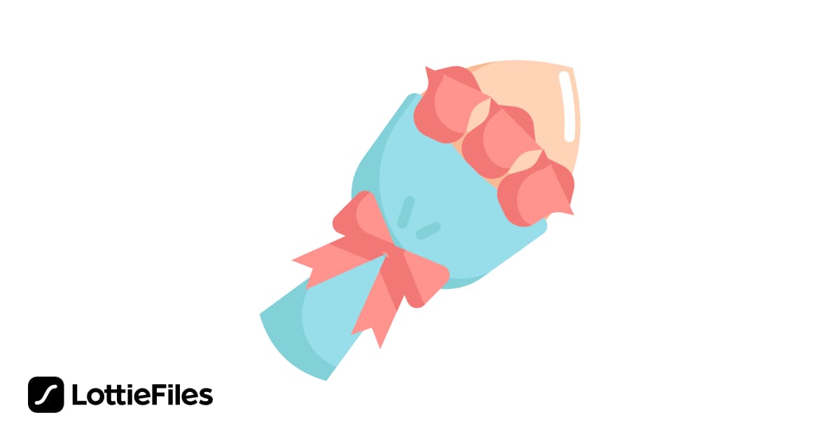 Free Flowers Bouquet Animation Animation by Konkapp Design | LottieFiles