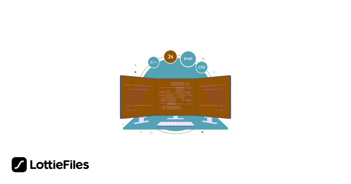 Free Programming Animation by Lucas Braga | LottieFiles