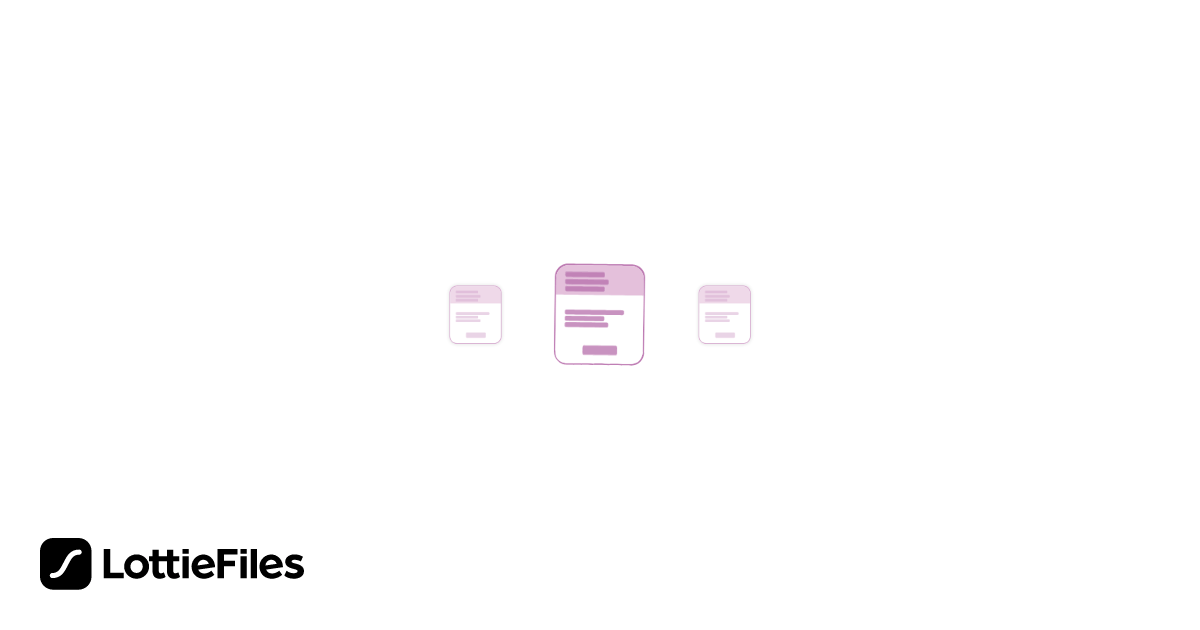 Free loading-cards Animation by ThaisaOliveira | LottieFiles