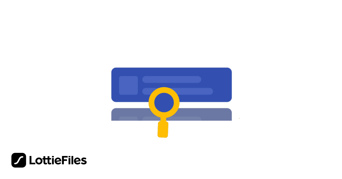 Free searching Animation by afeeagwxa | LottieFiles