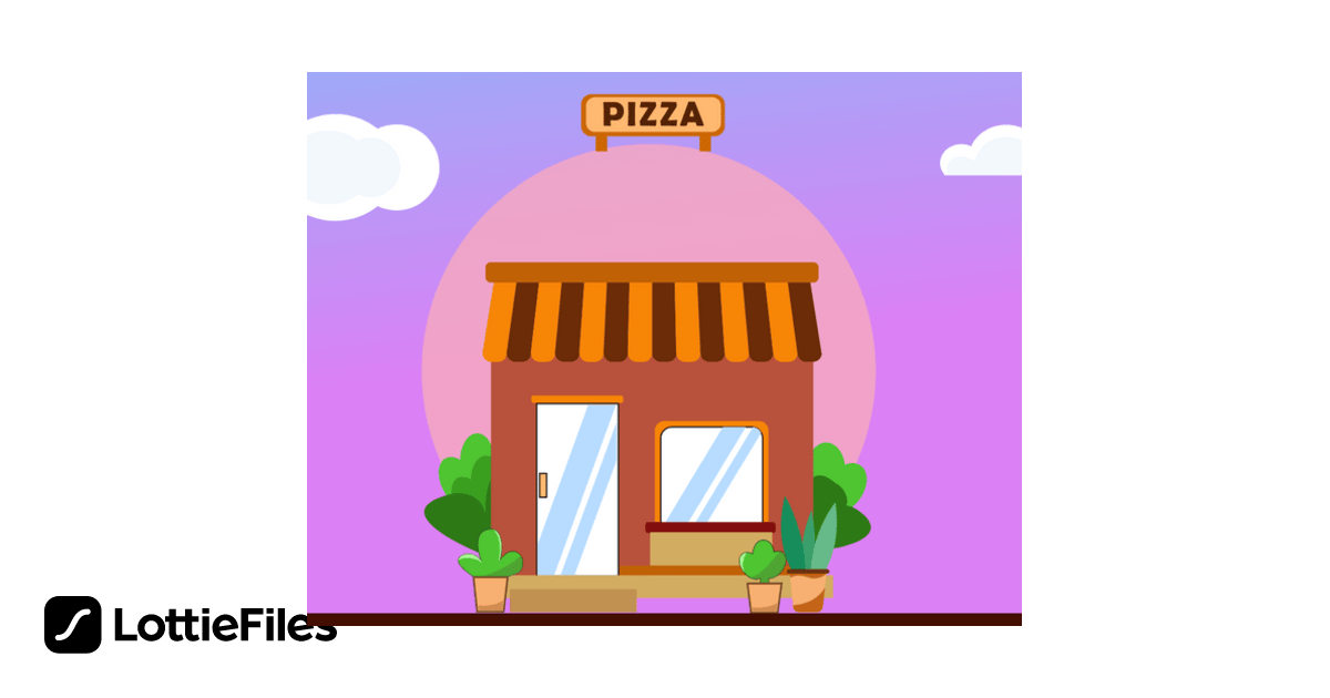 Free pizza shop lottie animation Animation by Rumana Islam | LottieFiles