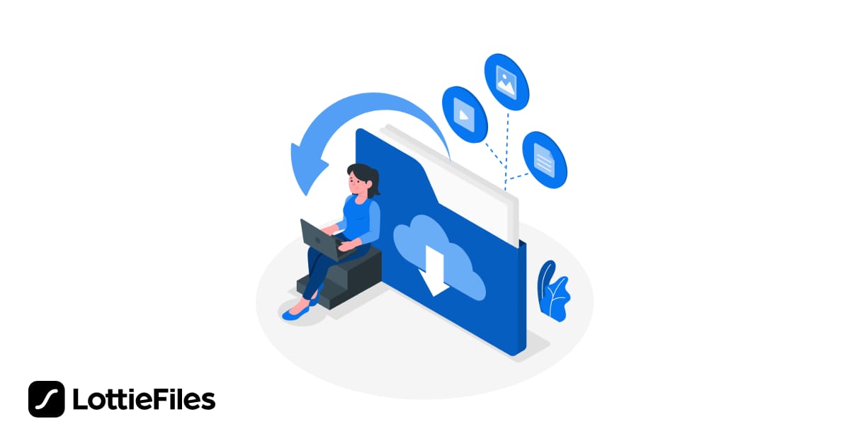 Free 3d downloading animation Animation by Chaman Verma | LottieFiles