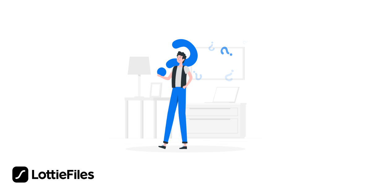 Question animation by Chaman Verma - LottieFiles