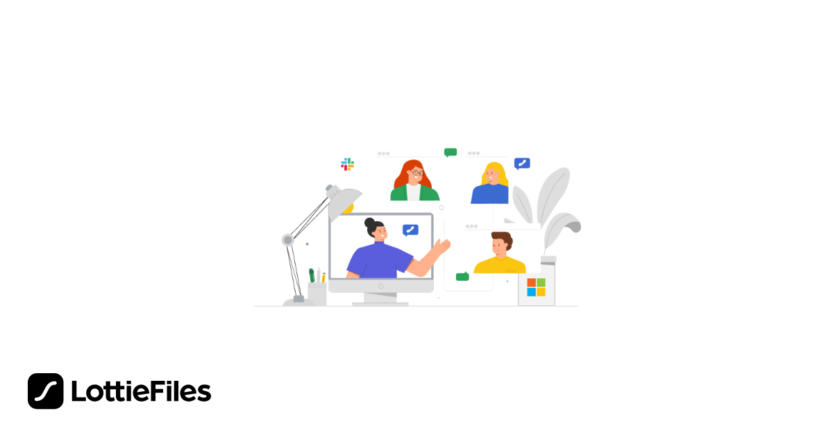 Free microsoft Animation by christian antoine | LottieFiles