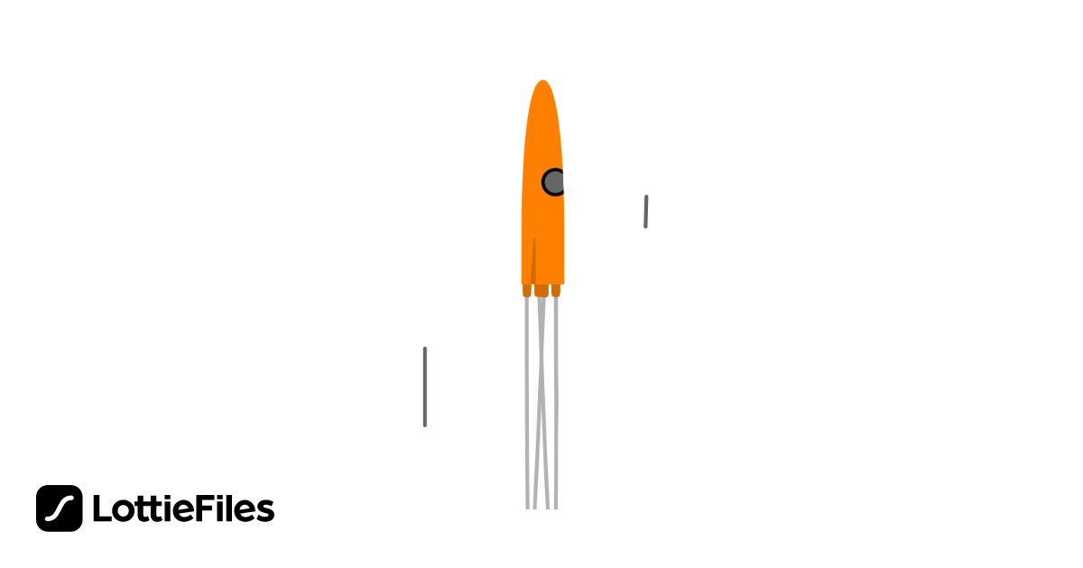 Free Rocket Animation by Akiko | LottieFiles