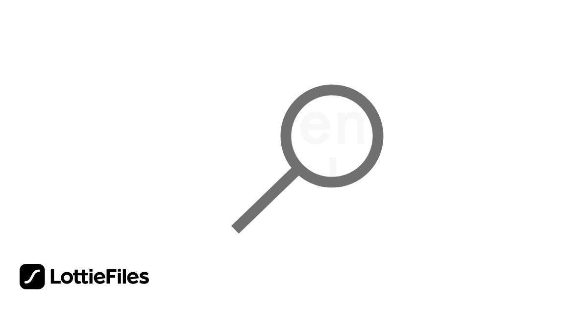 Free Search Magnifying Glass Animation by Kevin Canlas | LottieFiles
