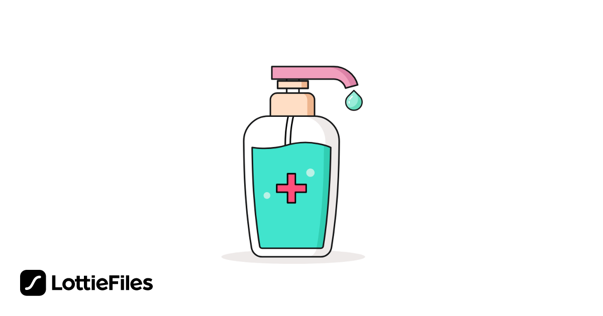 Free Hand Sanitizer Animation by LottieFiles | LottieFiles