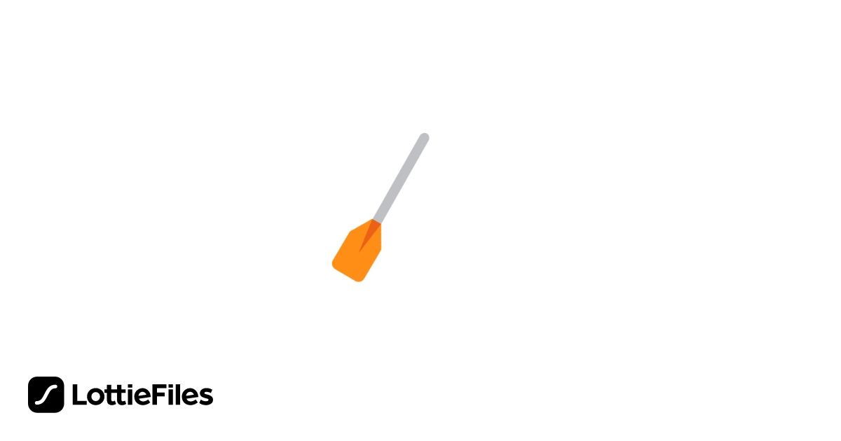 Free Moving Oar Animation by Ale dVG | LottieFiles