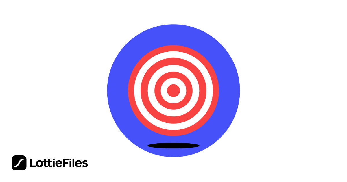 Free slowly reaching the target Animation by Anas Basha | LottieFiles