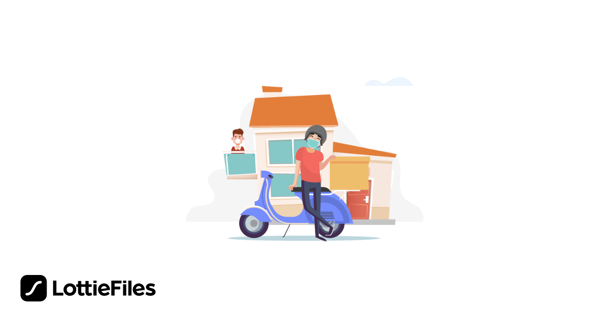 Free Courier Animation by Franklin Lopez | LottieFiles