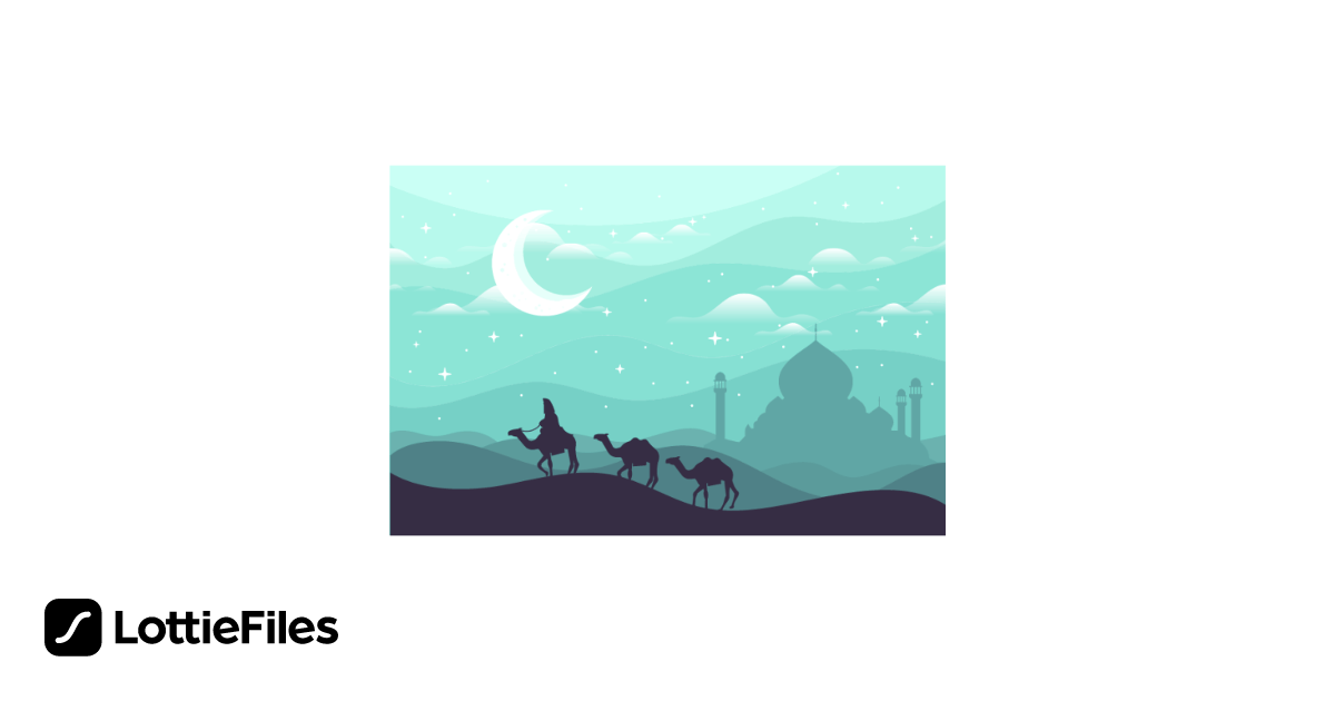 Free isra miraj Animation by Jitanshu Kumar Saini | LottieFiles