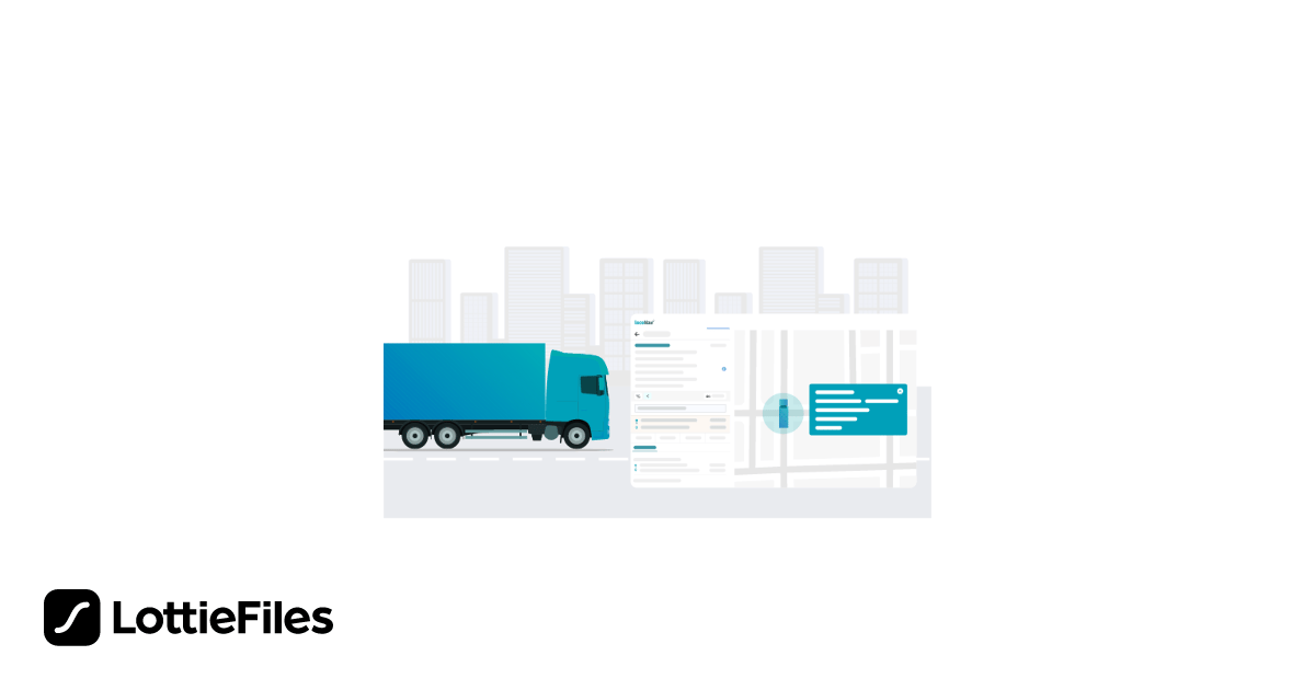 Free LOCONAV TRUCK Animation by Affan Javed | LottieFiles