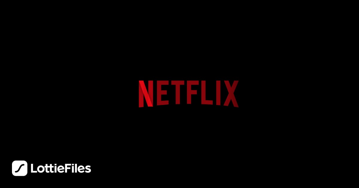 Free Netflix Logo Swoop Animation by Brian Karungani | LottieFiles