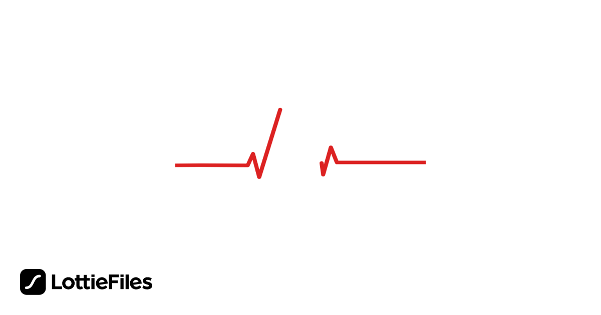 Free Hear beat - Lifeline - ecg Animation by Tim John | LottieFiles