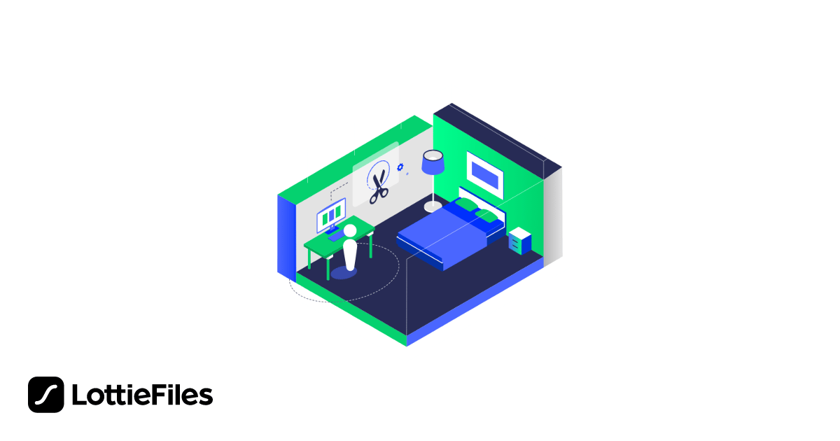 Free Room 1 Animation by Graham Cox | LottieFiles