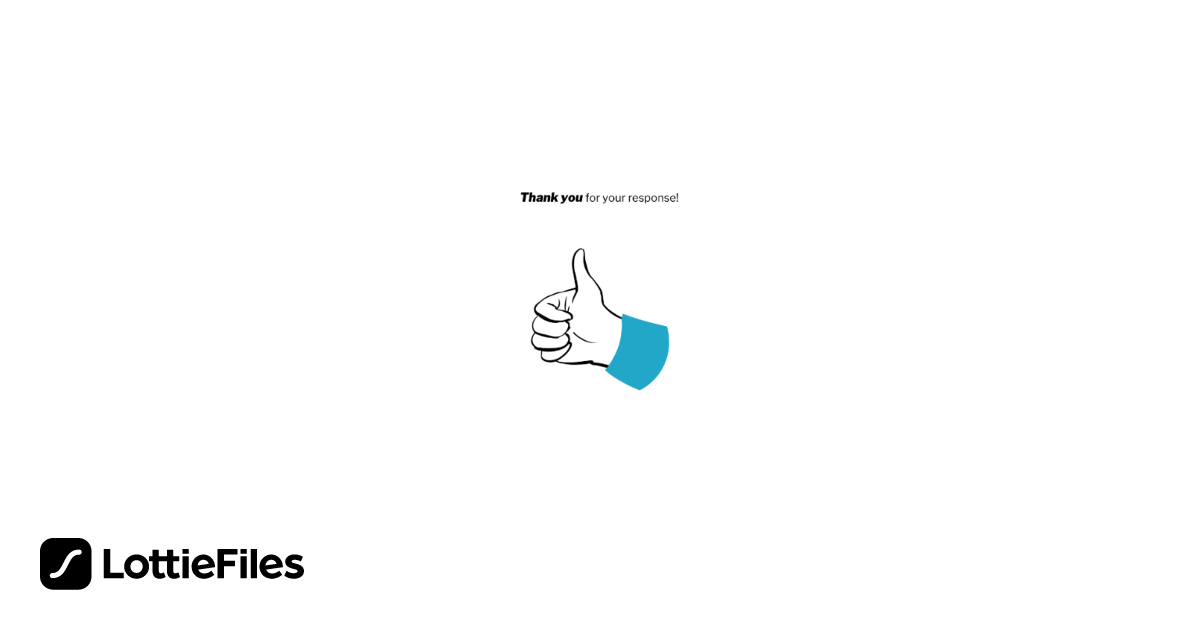 Free Thank you for your response Animation Animation by Madeleine ...