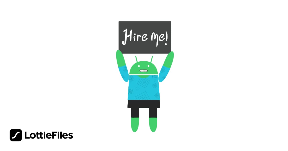 Free Hire Me Animation by Vishal Sehgal 🆚 | LottieFiles