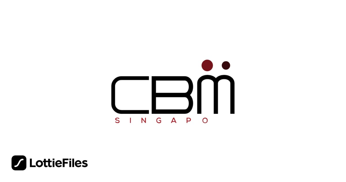 Free CBM Logo Lottie JSON Animation Animation by RJ Lottie JSON ...